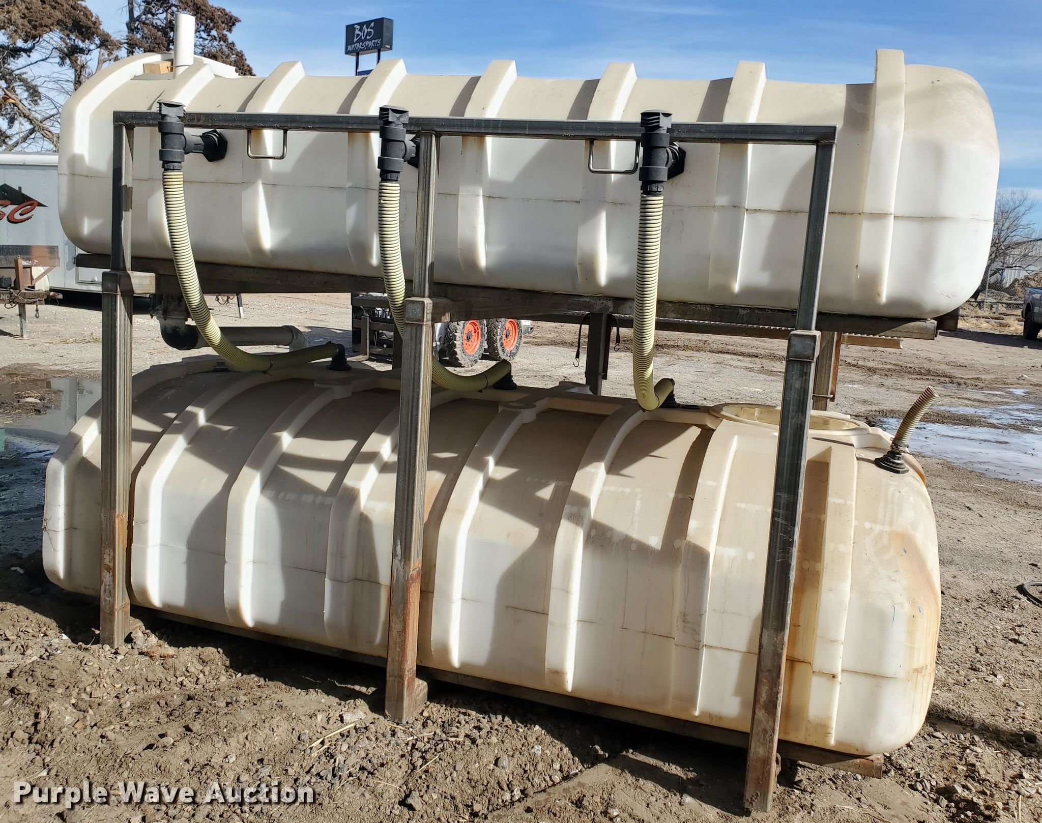 (2) salt brine tanks in Hays, KS | Item GK9999 sold | Purple Wave