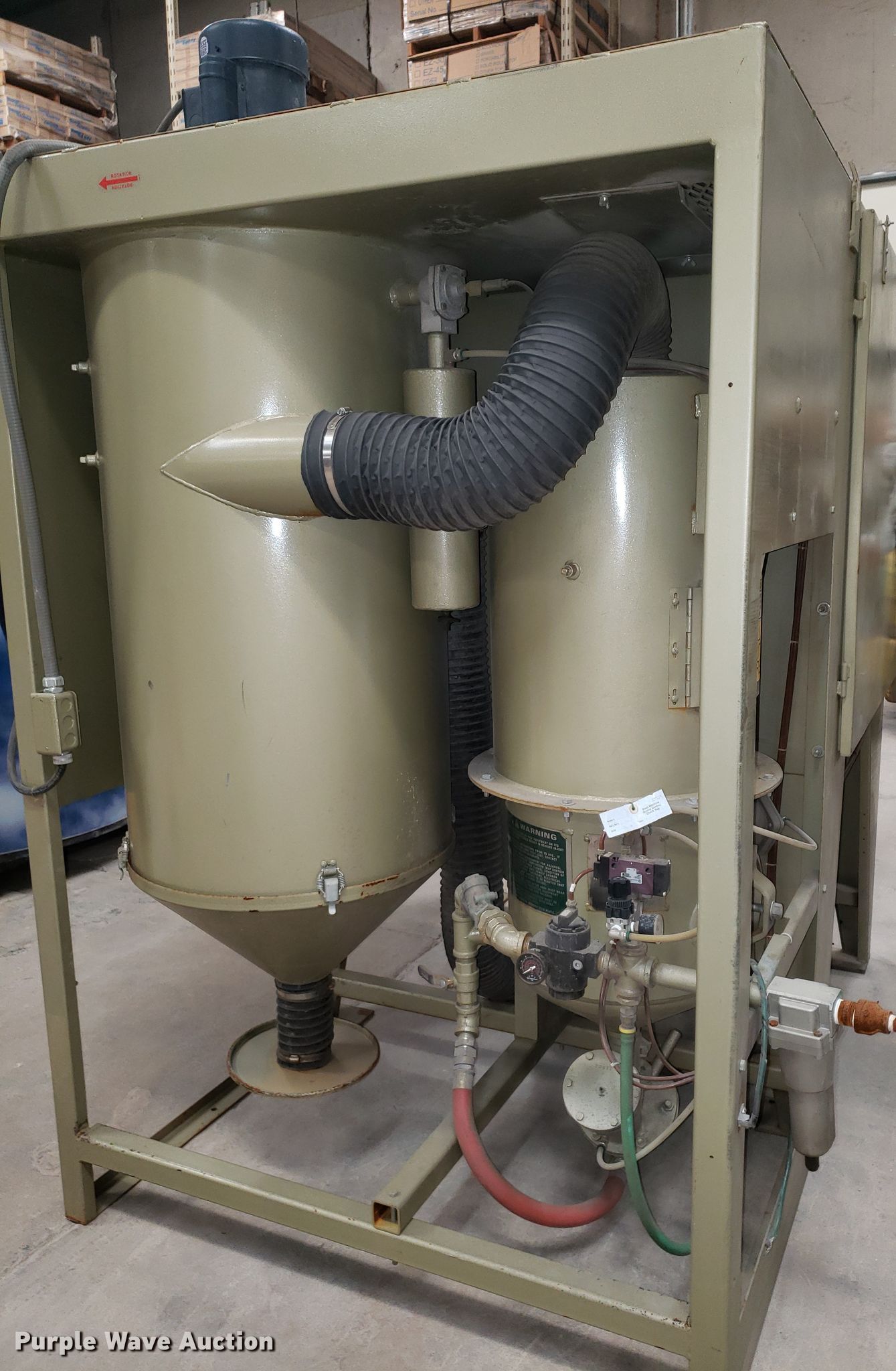 2008 Clemco Pulsar VIP blasting cabinet in Yukon, OK | Item IS9278 sold ...