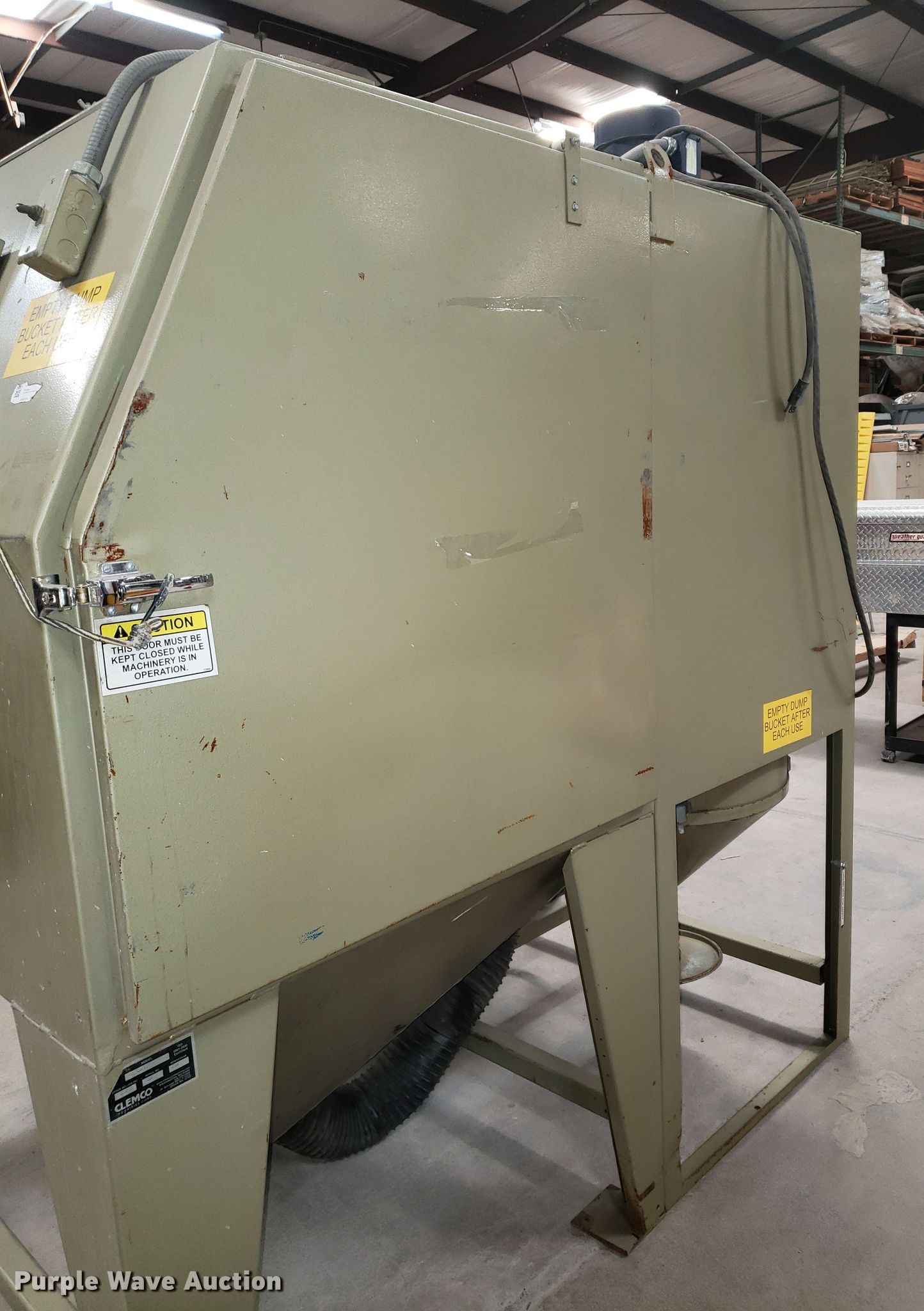 2008 Clemco Pulsar VIP blasting cabinet in Yukon, OK | Item IS9278 sold ...