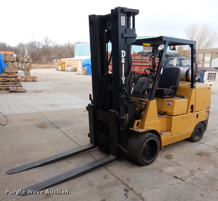 Caterpillar GC55K forklift in Salina, KS | Item DR0838 sold | Purple Wave