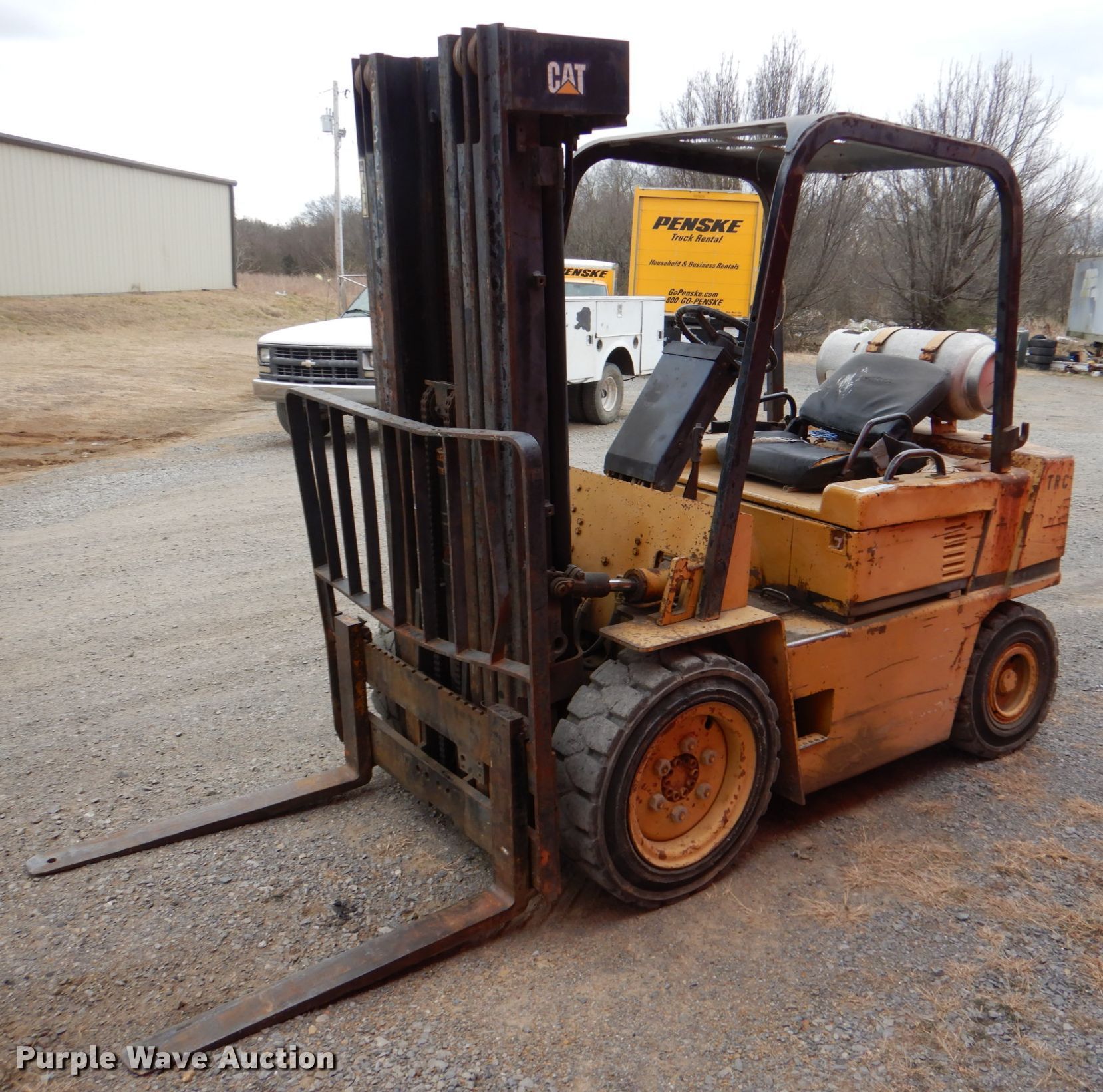 Caterpillar V50D forklift in Mcalester, OK | Item JS9735 sold | Purple Wave