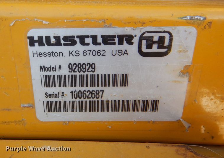 Hustler Super Z ZTR lawn mower in Woodston, KS | Item IE9638 sold ...