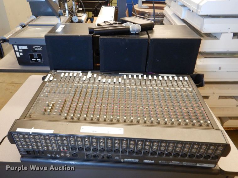 (2) Mackie SR24.4 mixer consoles in Louisburg, KS | Item IH9163 sold ...