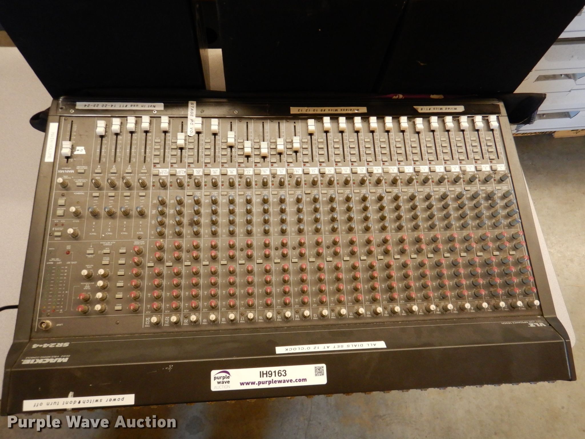 (2) Mackie SR24.4 mixer consoles in Louisburg, KS | Item IH9163 sold ...
