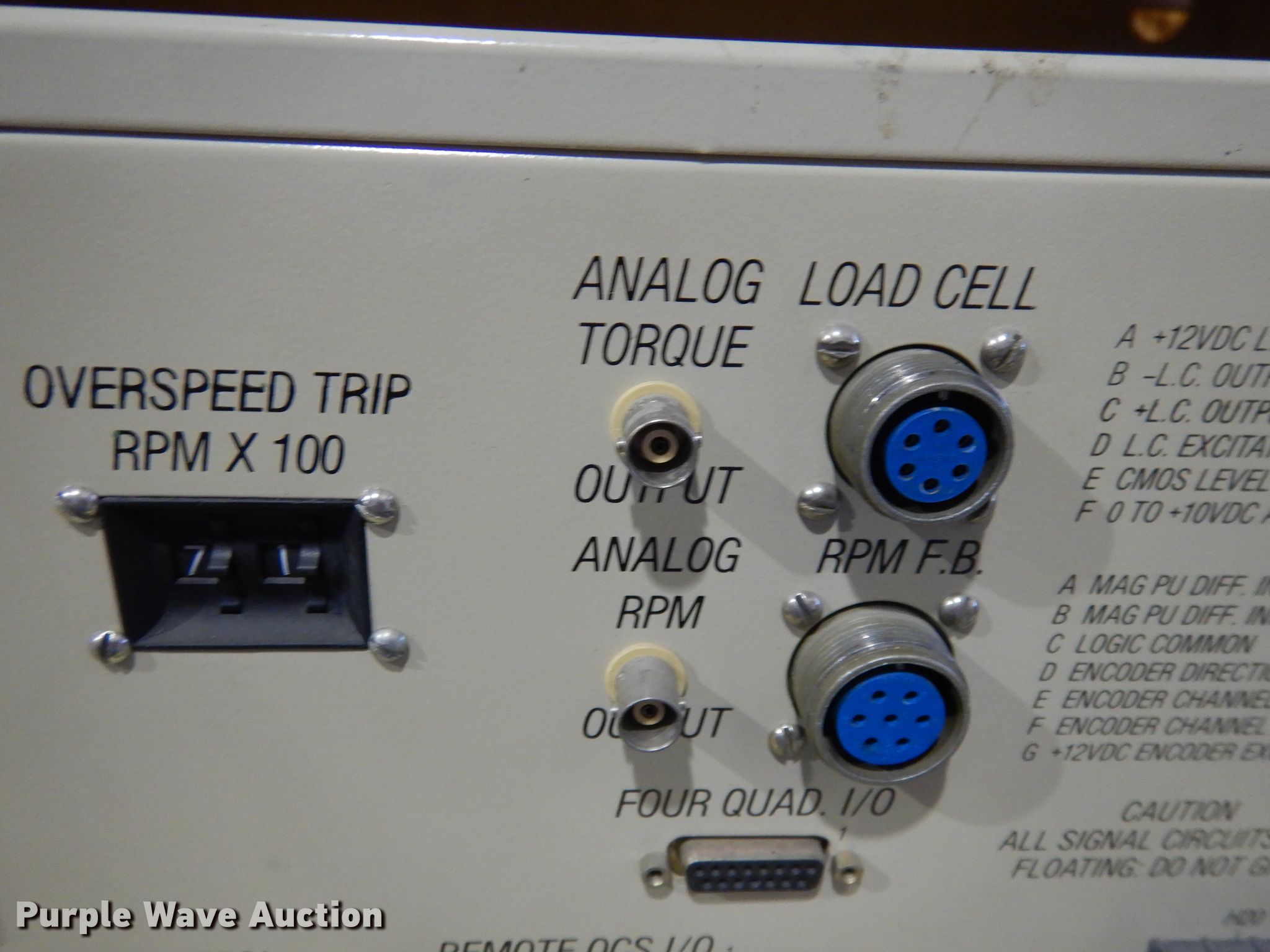 Dyne Systems DYN-Loc-IV dynamometer controller in Manhattan, KS | Item ...