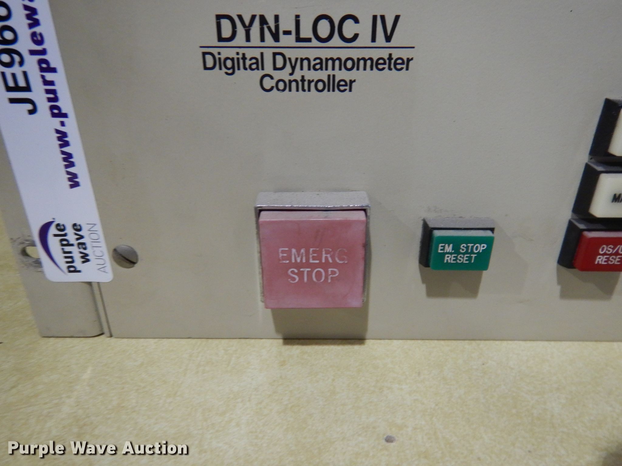 Dyne Systems DYN-Loc-IV dynamometer controller in Manhattan, KS | Item JE9666 sold | Purple Wave