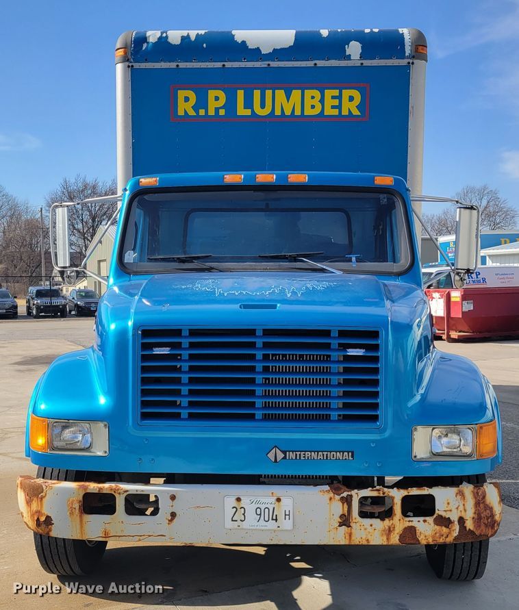 1997 International 4700 box truck in Edwardsville, IL | Item HK9299 ...
