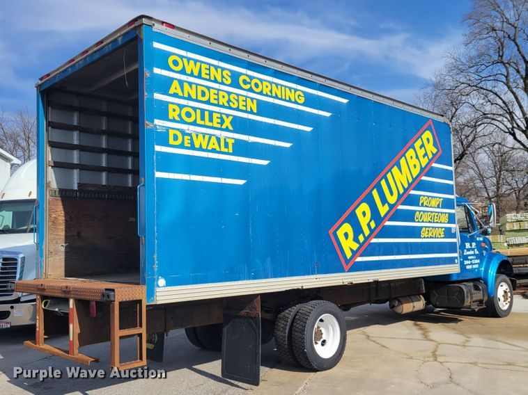 1997 International 4700 box truck in Edwardsville, IL | Item HK9299 ...