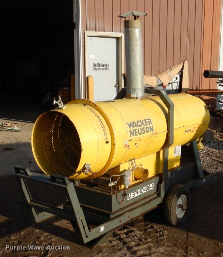 2012 Wacker Neuson HI400 HD D heater in Milan, IL | Item IM9810 sold ...
