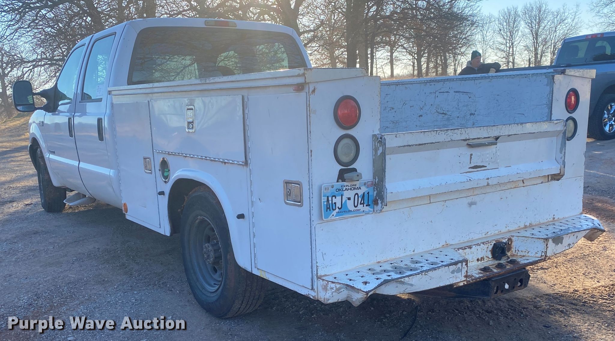2002 Ford F250 Super Duty Crew Cab utility bed pickup truck in Chandler ...