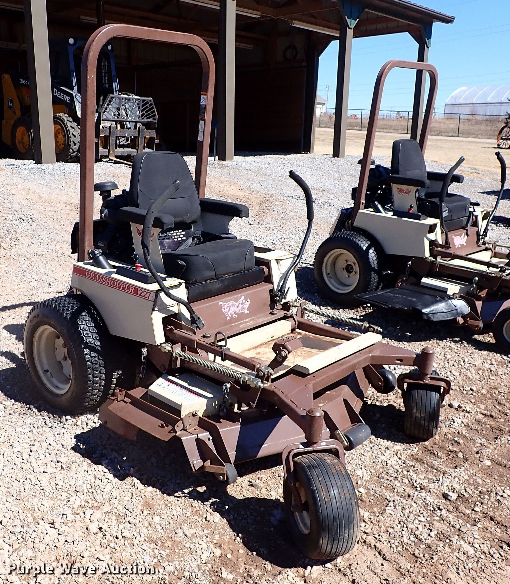 Grasshopper 227 ZTR lawn mower in Norman, OK | Item JO9726 sold ...