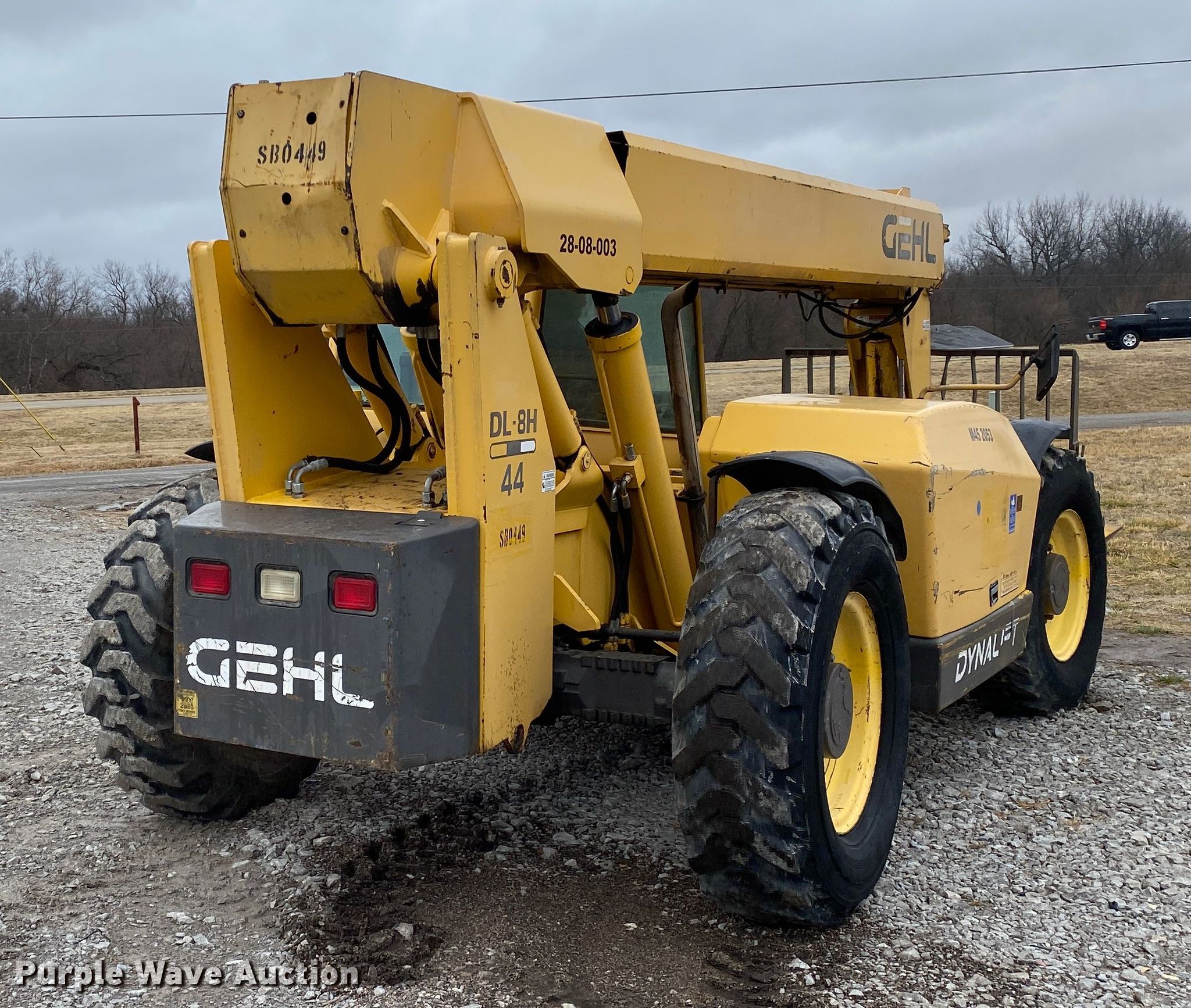 1999 Gehl DL8H telehandler in Collinsville, OK | Item JN9199 sold ...
