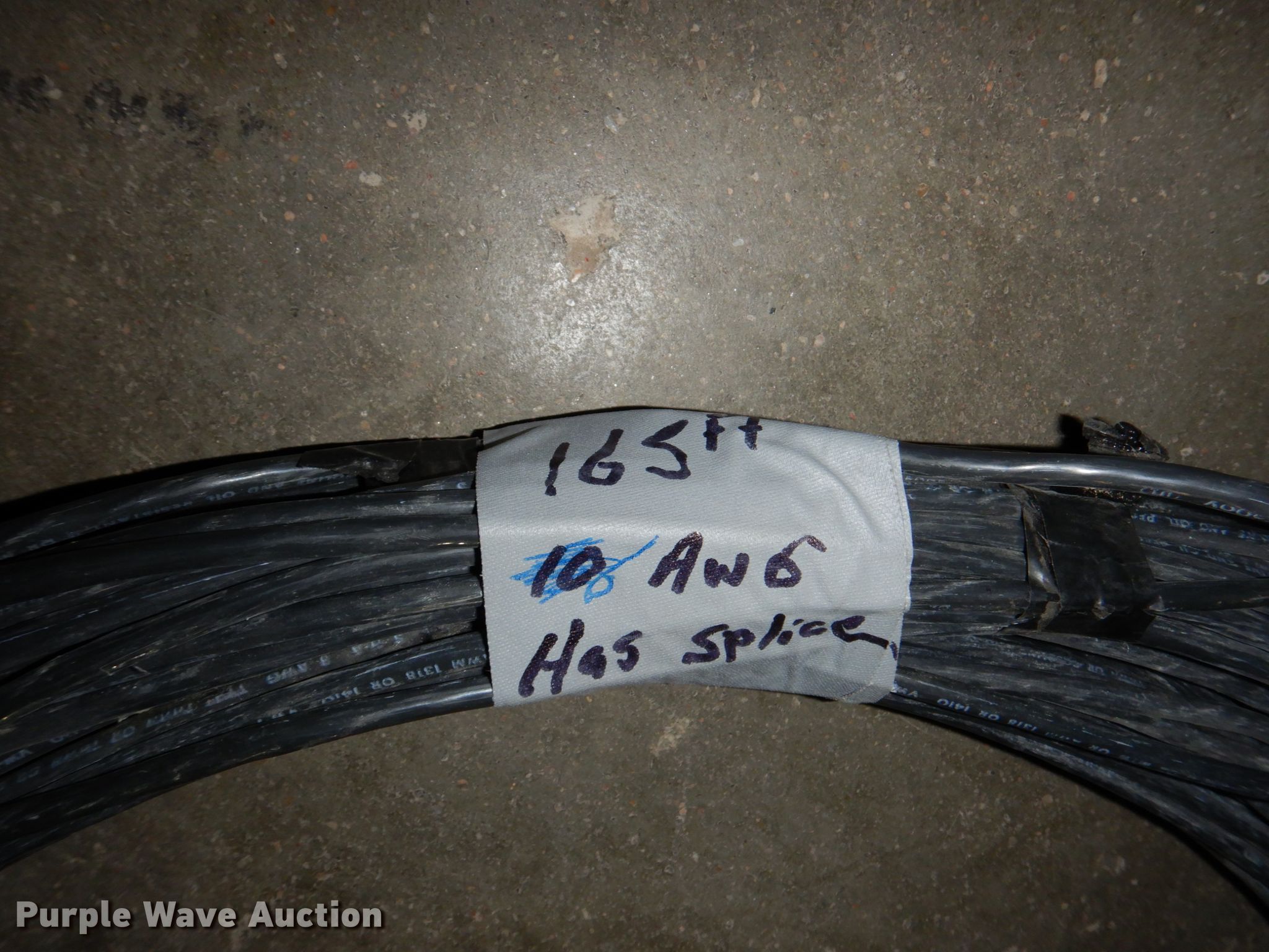 165' of No. 8 AWG stranded copper wire in Lincoln, NE | Item JJ9264 ...