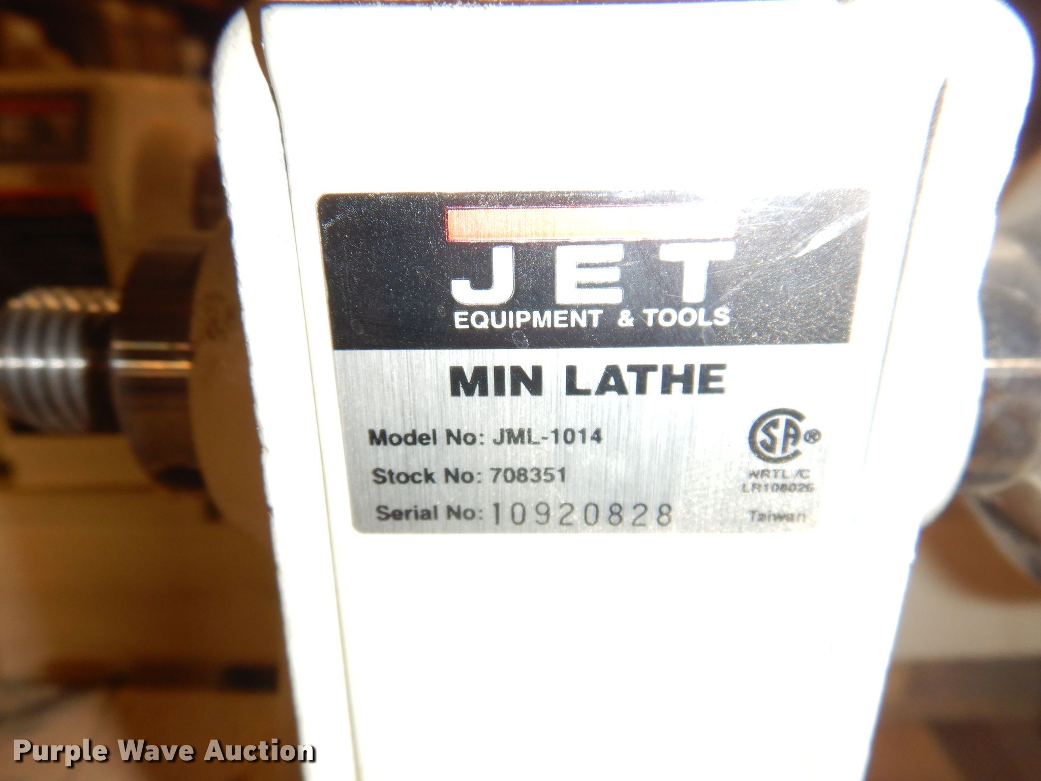 (5) Jet JML-1014 wood lathes in Des Moines, IA | Item JK9566 sold ...