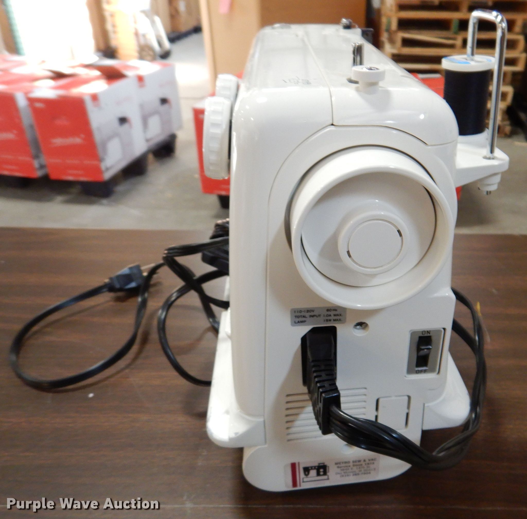 Janome S-750 sewing machine in Ankeny, IA | Item KG9921 sold | Purple Wave