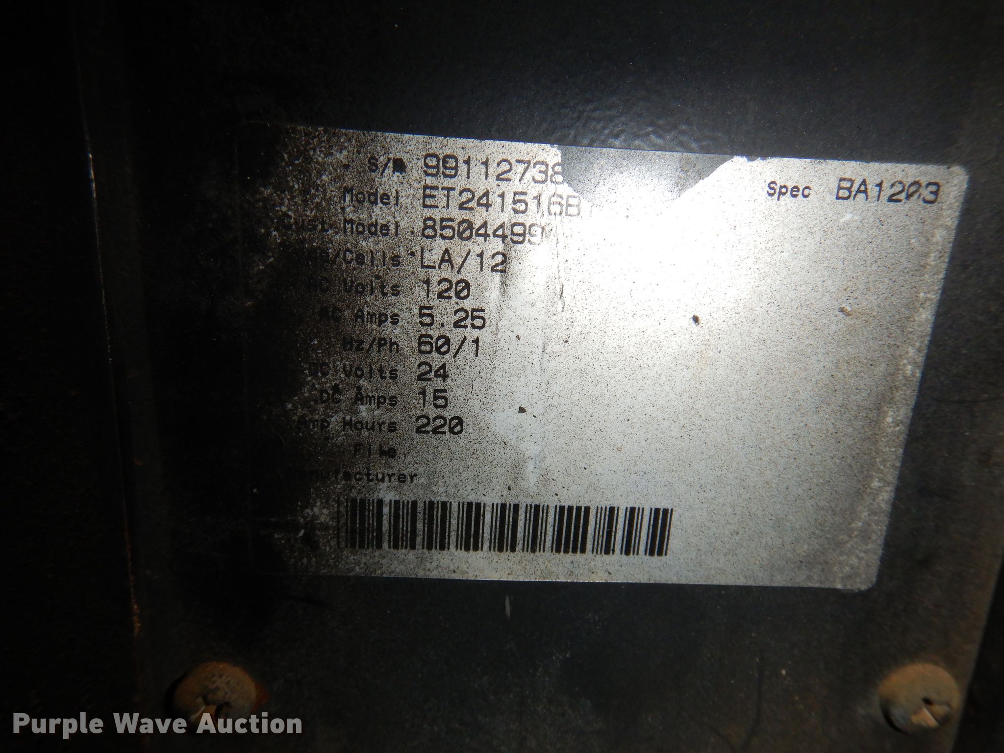 Yale MPB040ACN24C2748 pallet jack in Des Moines, IA | Item KG9954 sold ...