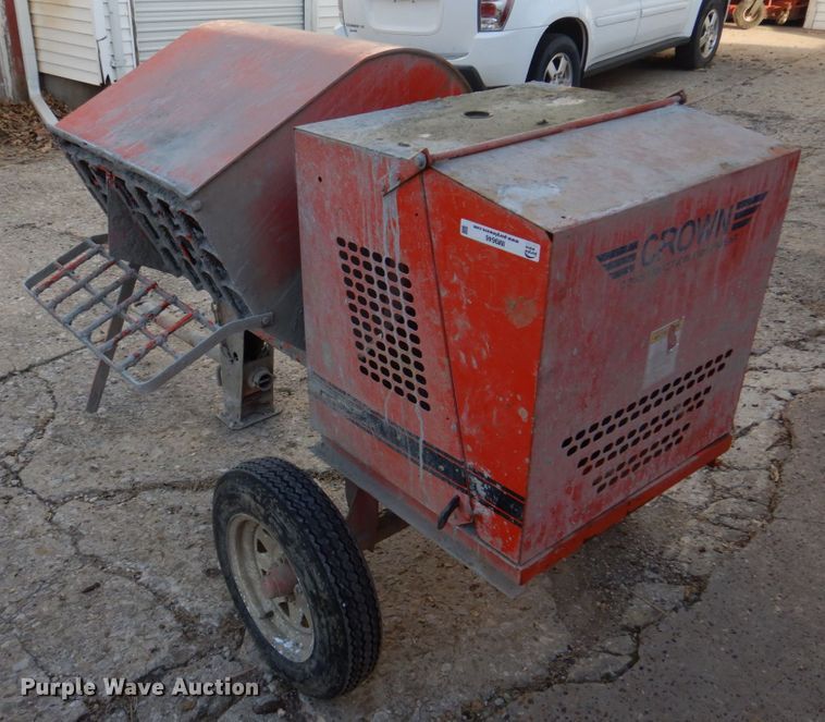 Crown mortar mixer in Hannibal, MO | Item IM9646 sold | Purple Wave