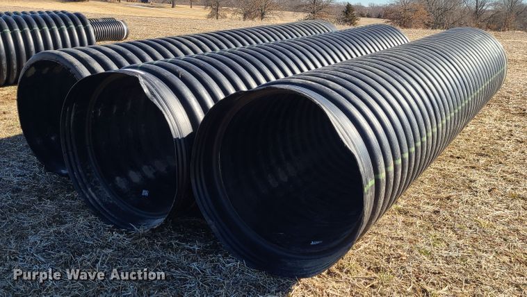 (3) 16'L x 36" diameter culverts in Higginsville, MO | Item KG9655 sold ...