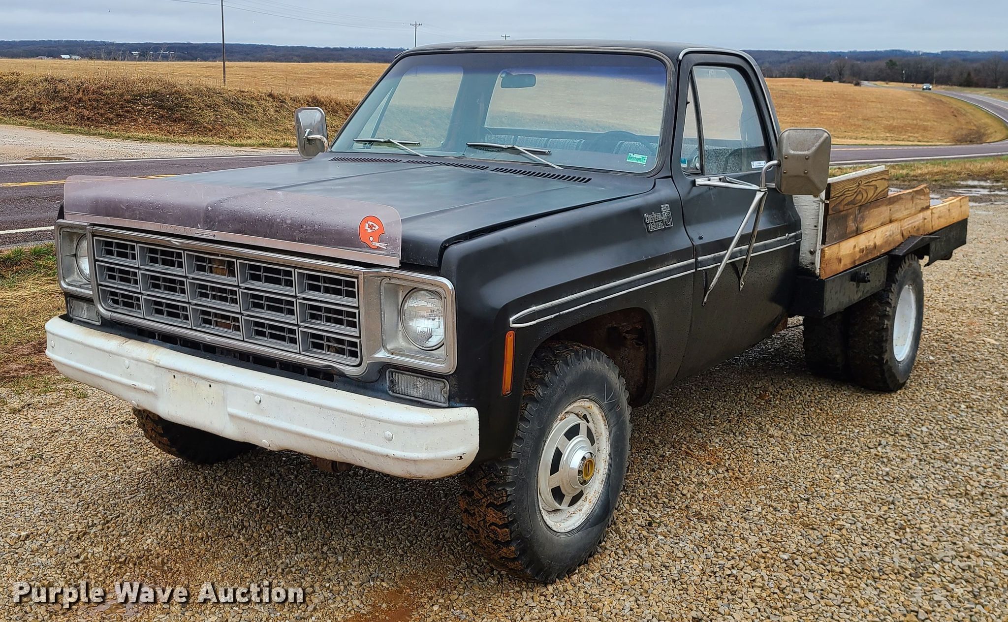 1976 Chevrolet K20 flatbed pickup truck in Cole Camp, MO | Item IF9383 ...