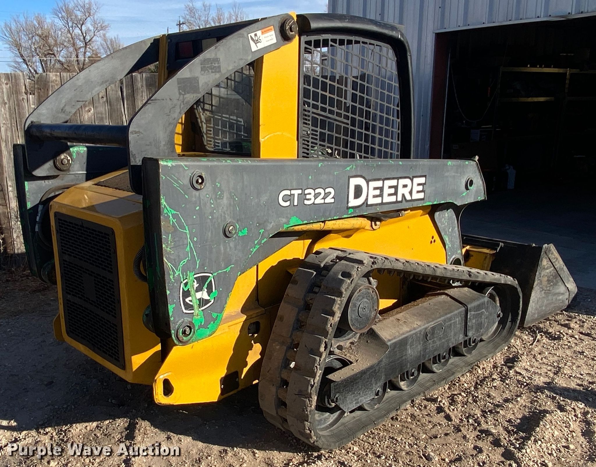 2007 John Deere CT322 tracked skid steer loader in Hugoton, KS | Item ...