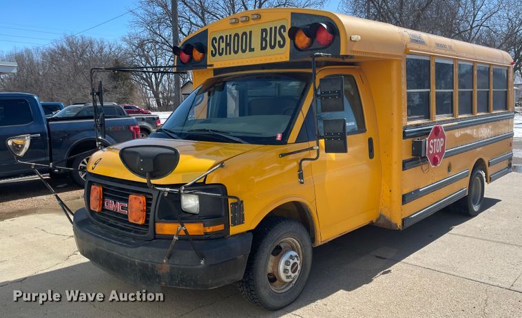 2006 GMC Savana G3500 school bus in Marysville, KS | Item FV9268 sold ...