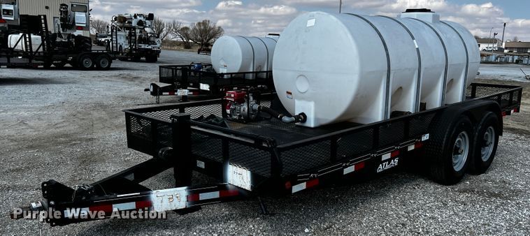 2018 Atlas utility trailer in Vinita, OK | Item JH9271 sold | Purple Wave