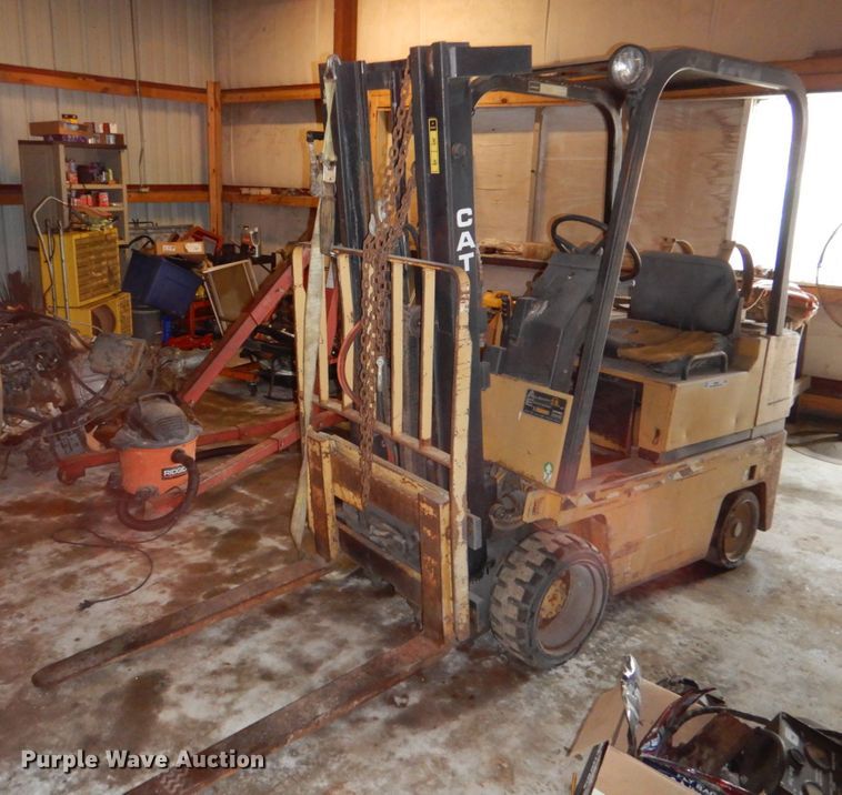 Caterpillar T30D forklift in Braggs, OK | Item JS9607 sold | Purple Wave