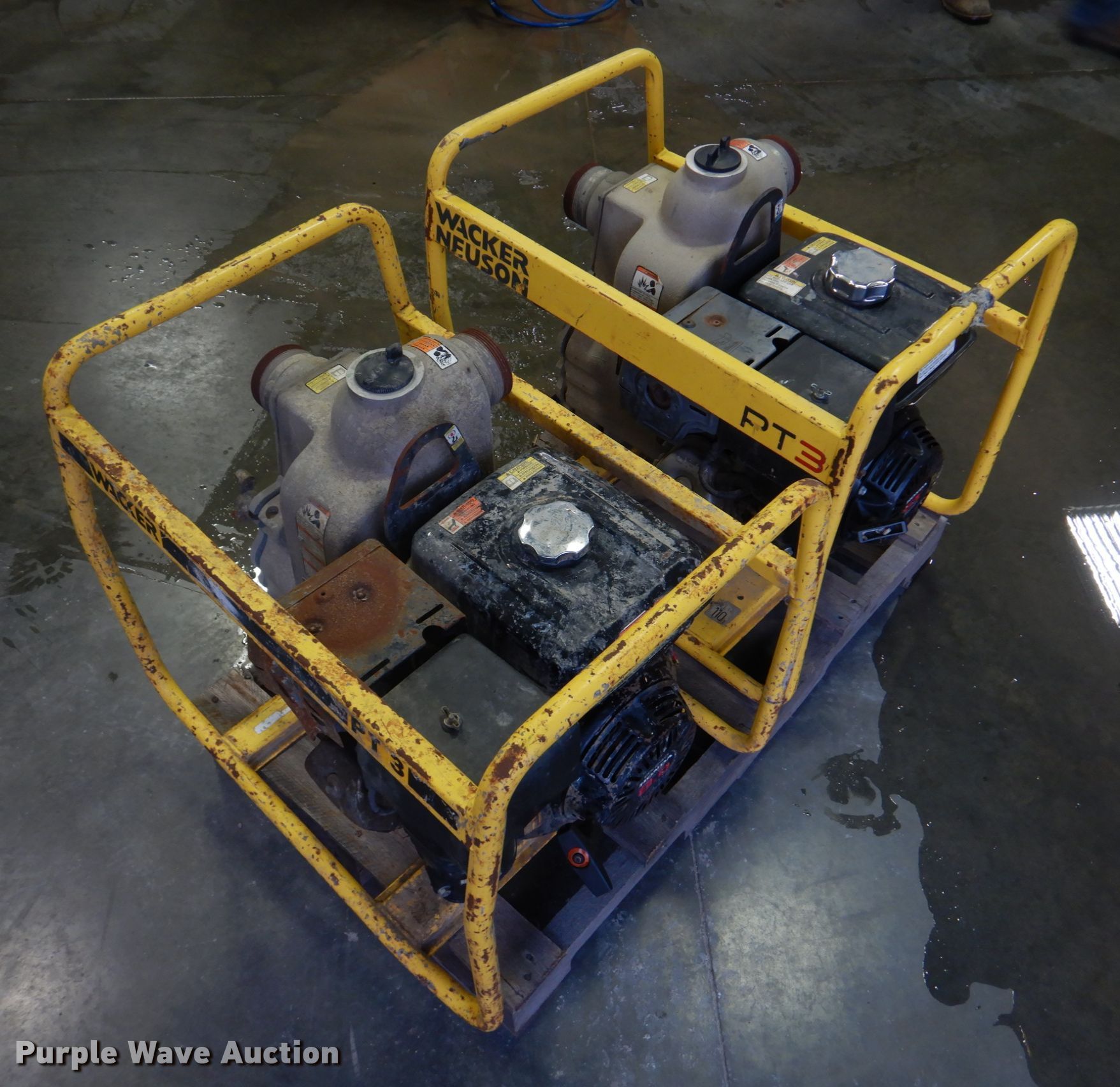 (2) Wacker Neuson PT3A pumps in Chillicothe, MO | Item IM9683 sold ...