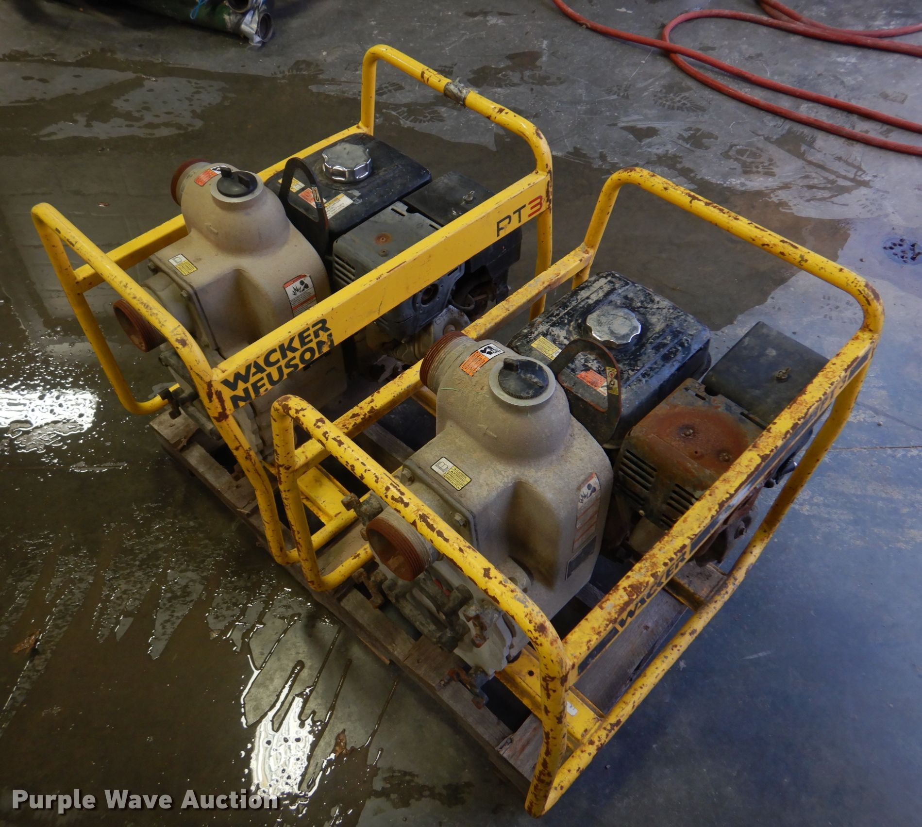(2) Wacker Neuson PT3A pumps in Chillicothe, MO | Item IM9683 sold ...
