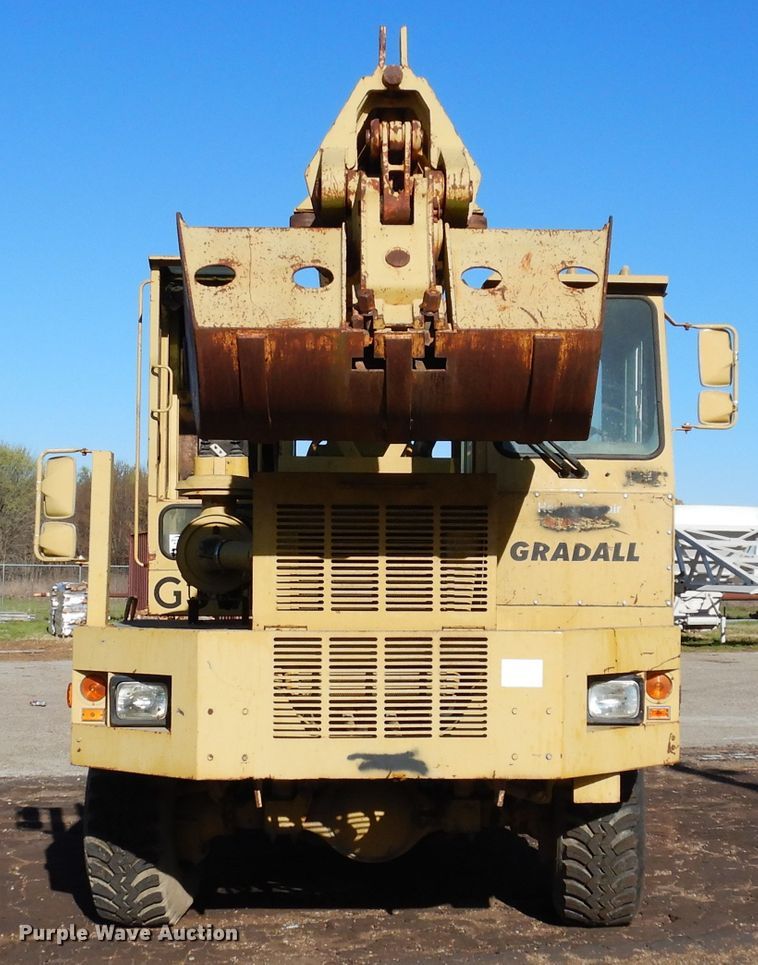 1992 Gradall G3WD wheeled excavator in Edgewood, TX | Item DK0329 sold ...