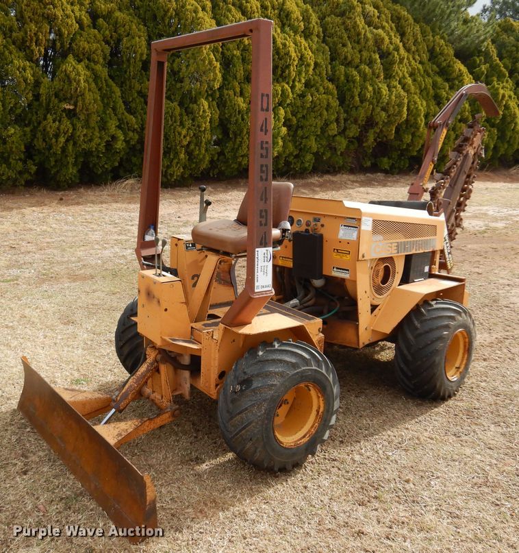 Case 25+4XP trencher in Alva, OK | Item DK4443 sold | Purple Wave