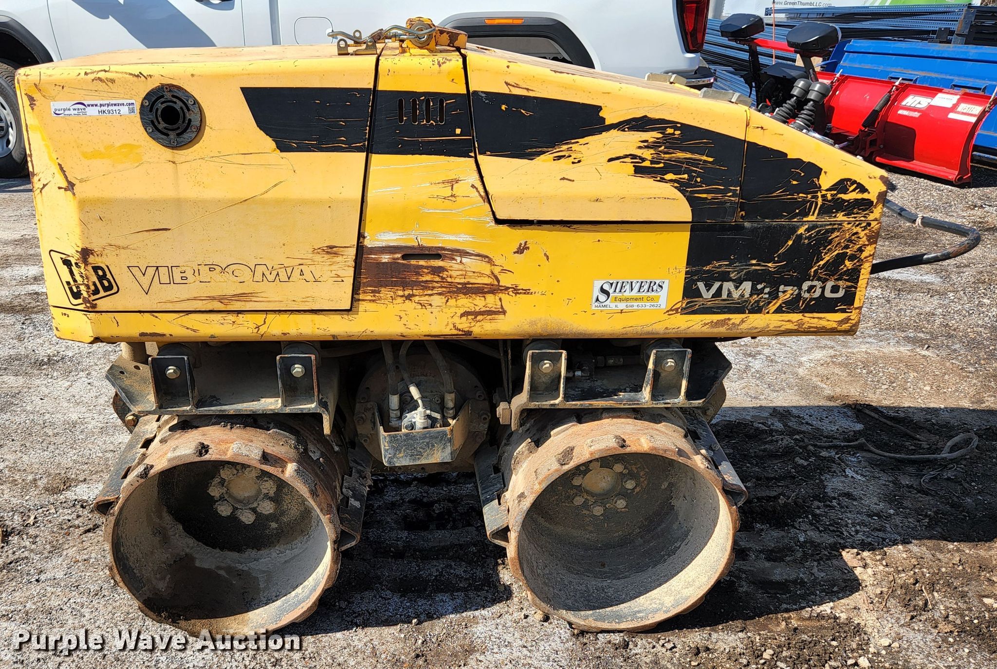 2008 JCB Vibromax VM1500 trench compactor in Saint Charles, MO | Item ...