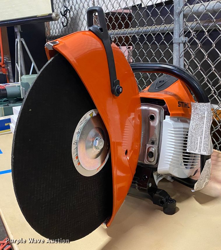 Stihl TS420 cut-off saw in Tulsa, OK | Item KE9513 sold | Purple Wave