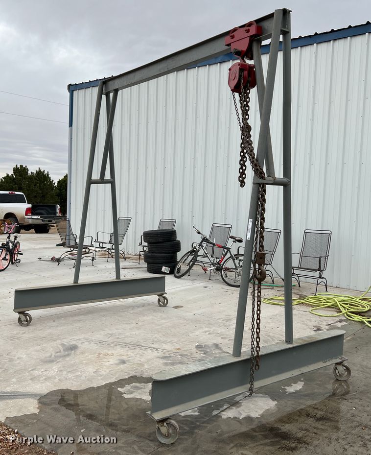 A-frame hoist in Ulysses, KS | Item IG9328 sold | Purple Wave