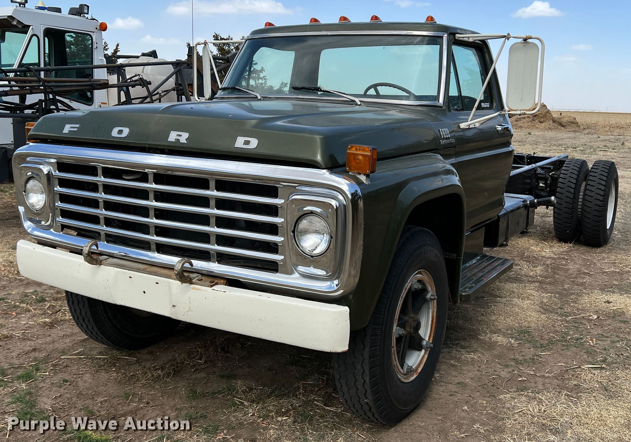 1975 Ford F600 pickup truck cab and chassis in Ingalls, KS | Item ...