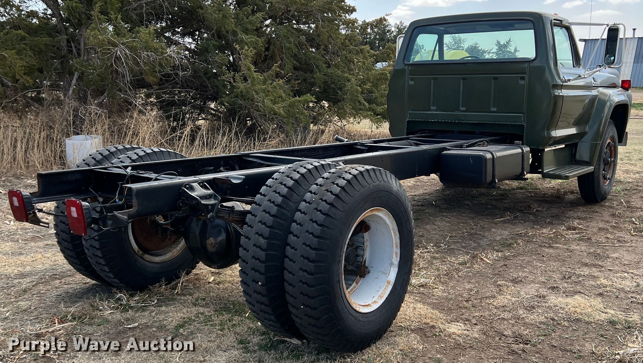 1975 Ford F600 pickup truck cab and chassis in Ingalls, KS | Item ...
