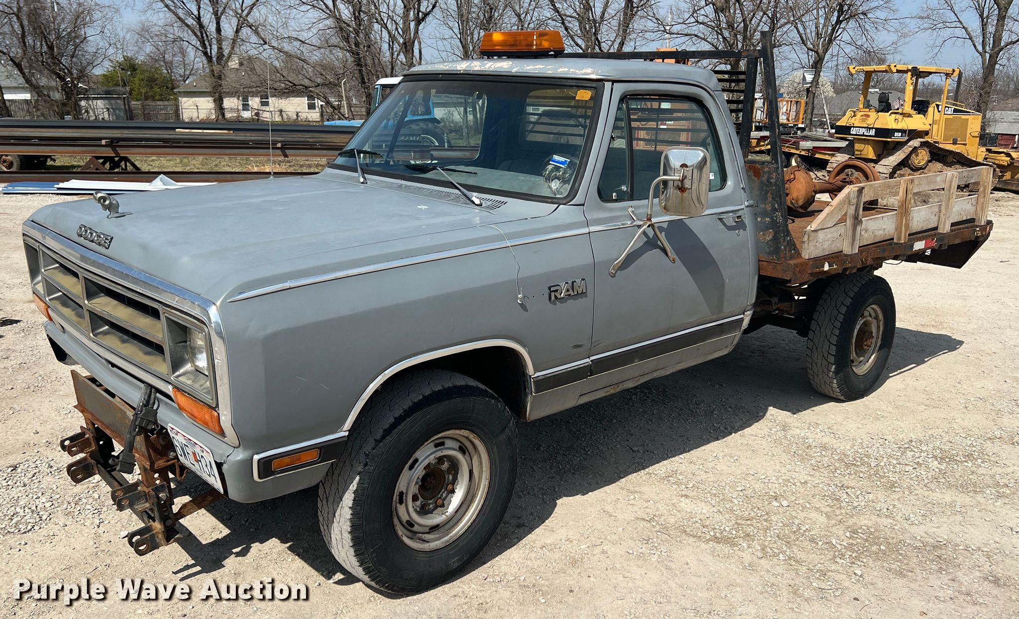 1987 Dodge Power Ram W250 flatbed pickup truck in Webb City, MO | Item ...