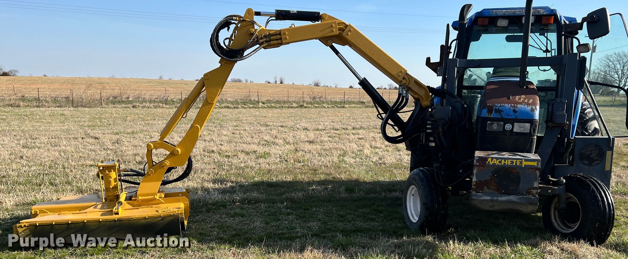 Alamo Machete MB21 side boom rotary mower in Vinita, OK | Item JH9234 ...