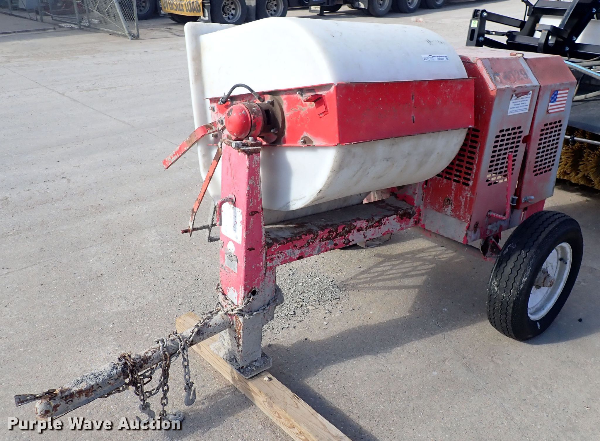 Whitman concrete mixer in Wichita, KS | Item HR9862 sold | Purple Wave