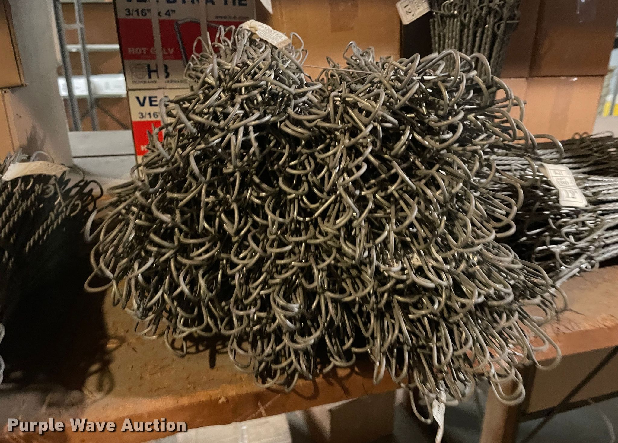 (10) bundles of 12" rod ties in Salina, KS | Item FV9308 sold | Purple Wave