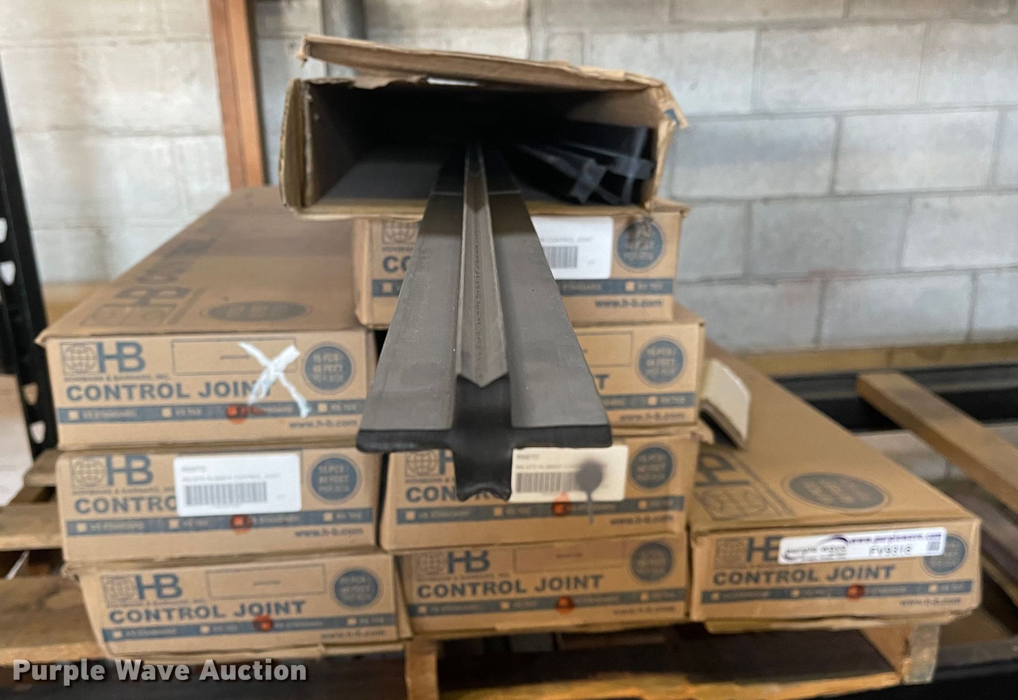 (10) boxes of rubber control joints in Salina, KS | Item FV9318 sold ...