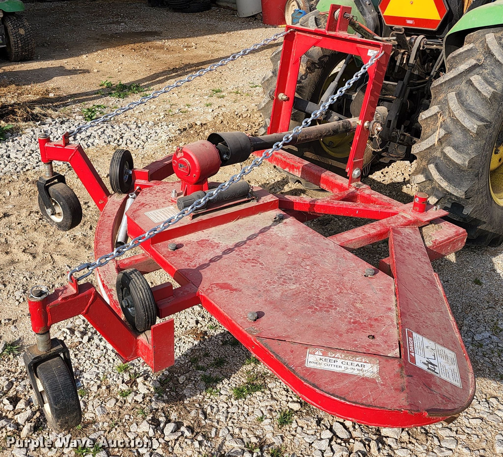 Wright fence mower in Nevada, MO | Item KT9737 sold | Purple Wave