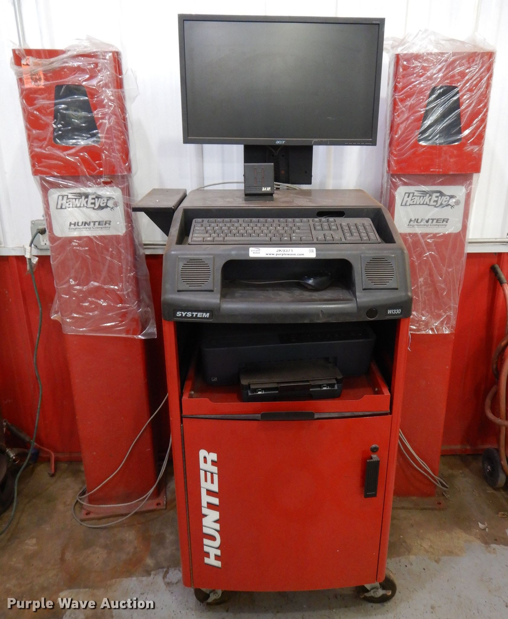 Hunter Hawkeye WI330 alignment machine in Ottumwa, IA | Item JK9371 ...