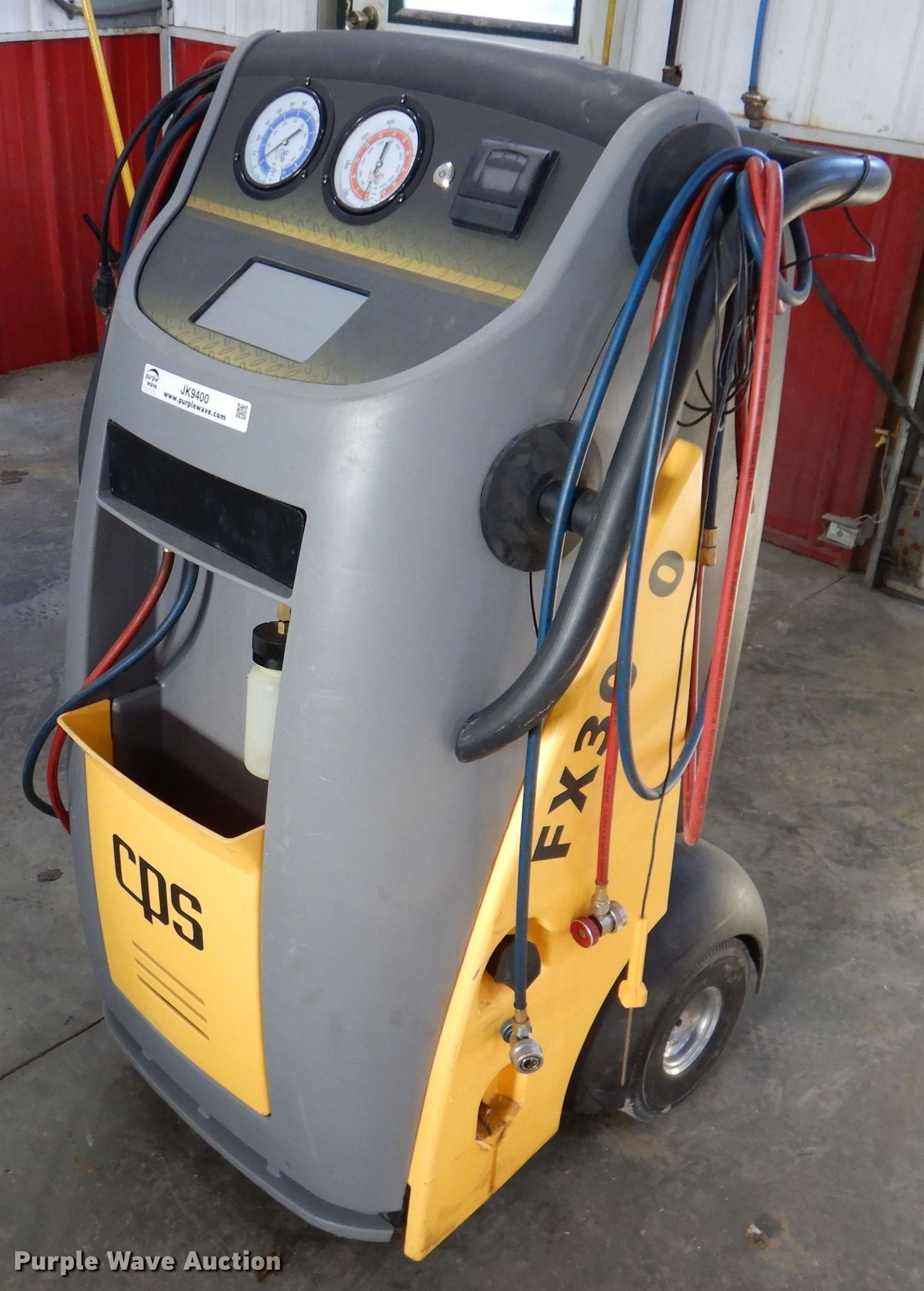 CPS FX3030 refrigerant recycler in Ottumwa, IA | Item JK9400 sold ...