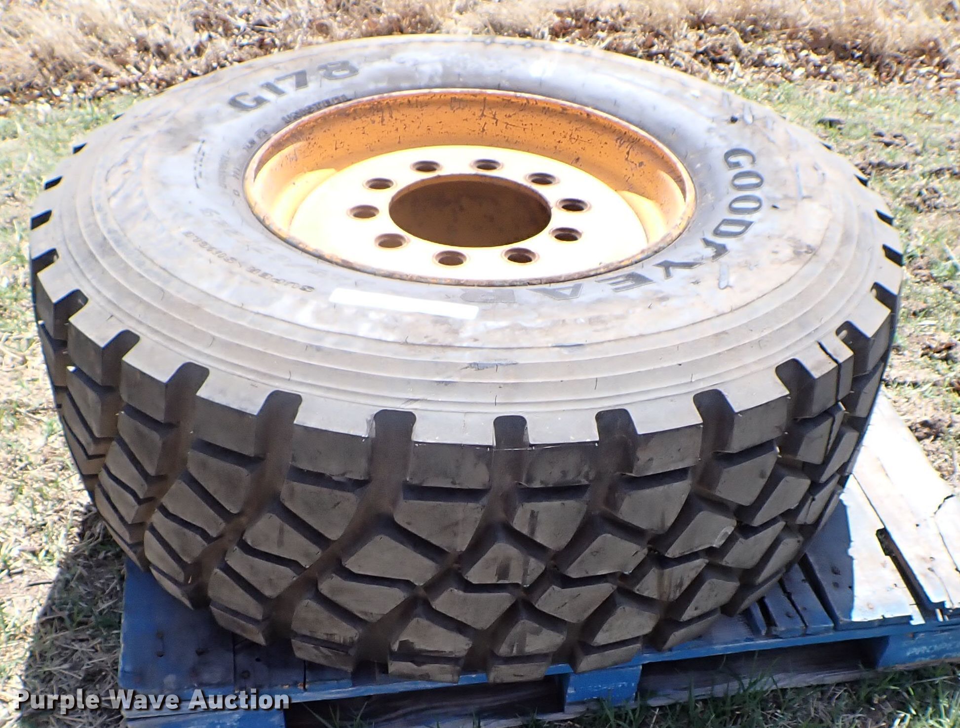 Goodyear G178 445/65R22.5 tire in Tuttle, OK | Item KR9746 sold ...