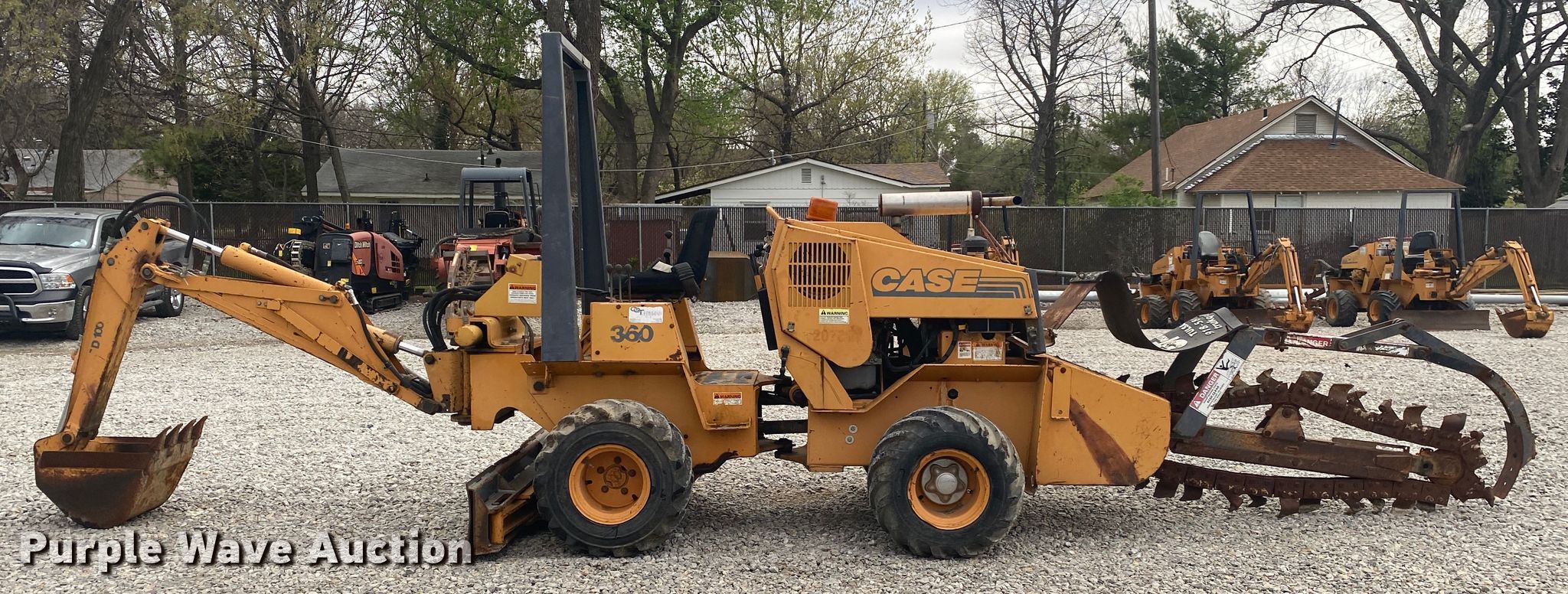 2000 Case 360 trencher in Tulsa, OK | Item DM4052 sold | Purple Wave