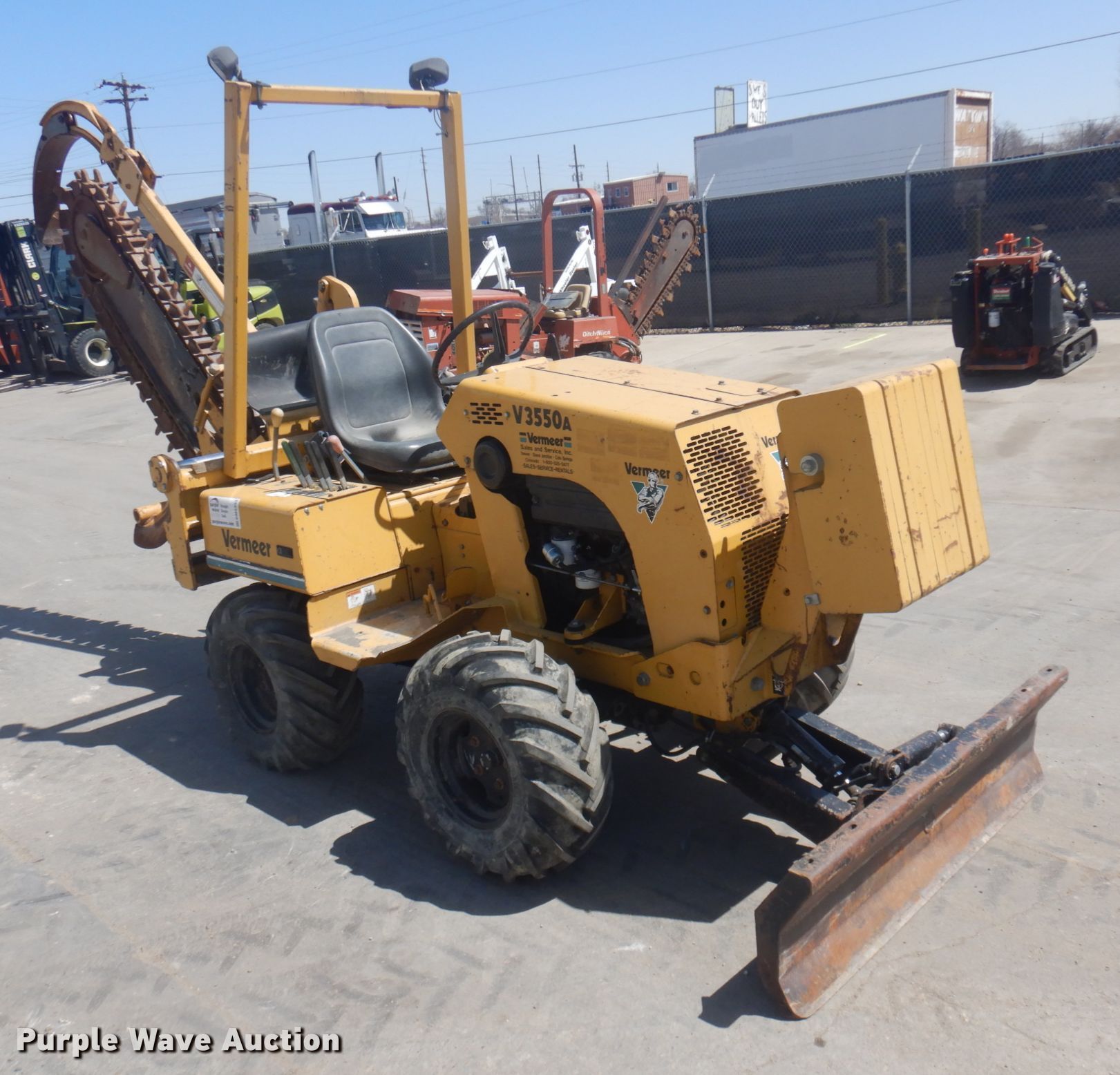 2001 Vermeer V3550A trencher in Commerce City, CO | Item DM5393 sold ...