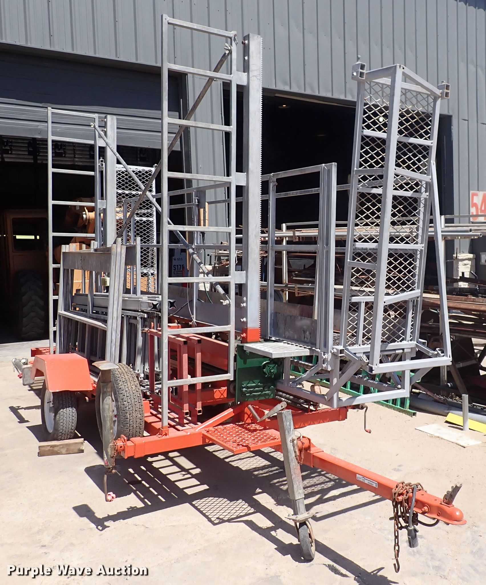 EZ Scaffold Quick-Lift power scaffolding in Wichita, KS | Item HR9884 ...