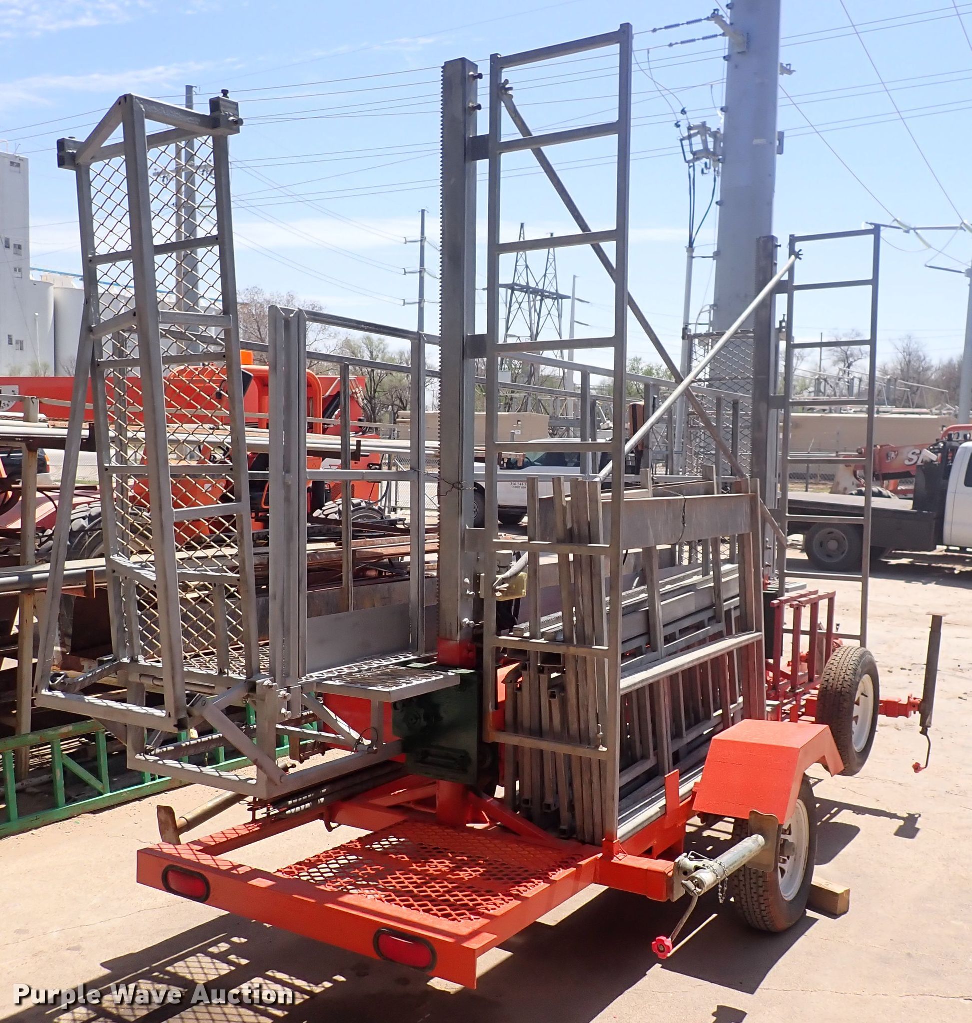 EZ Scaffold Quick-Lift power scaffolding in Wichita, KS | Item HR9884 ...