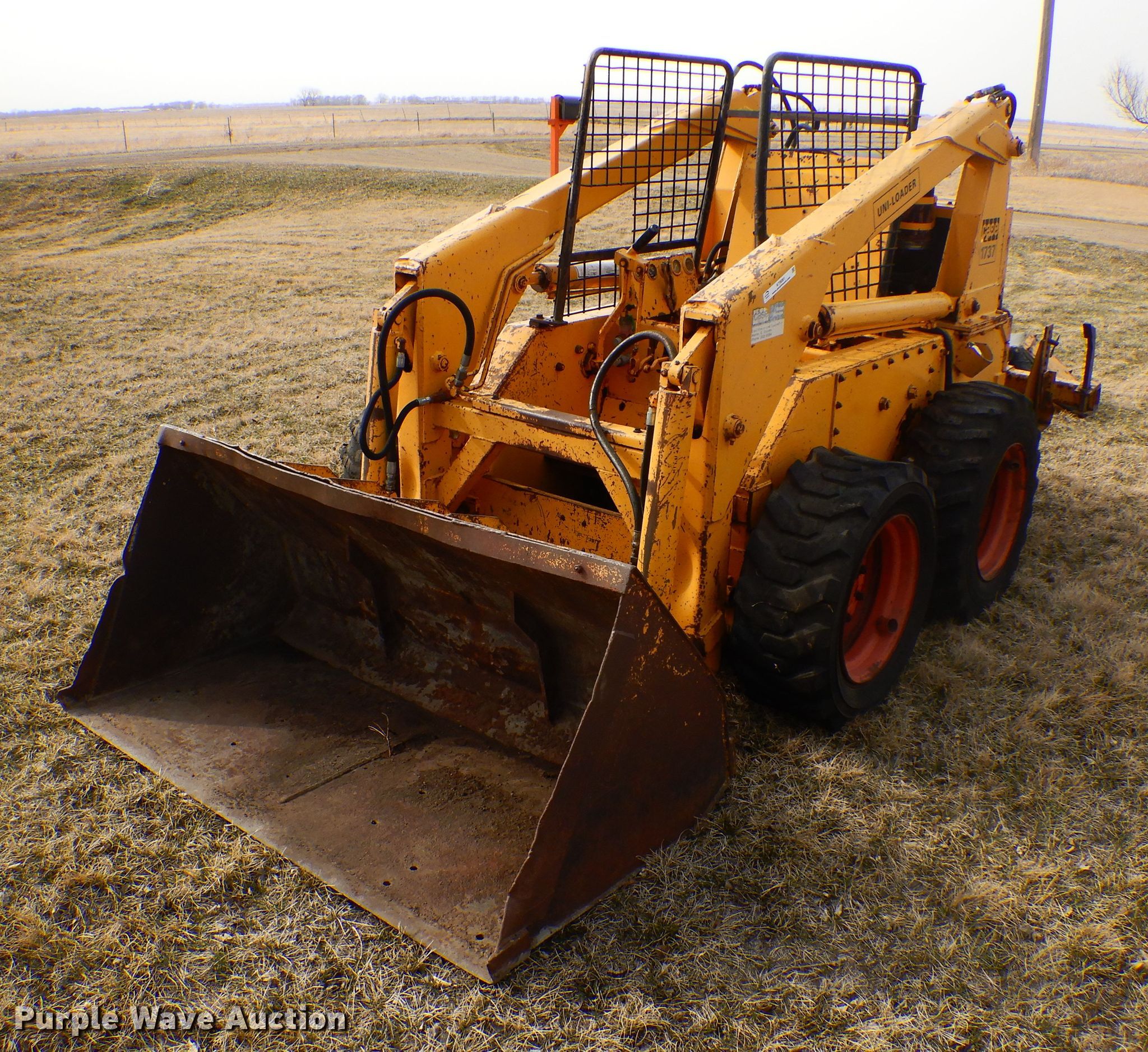 1972 Case 1737 skid steer loader in Huron, SD | Item KT9081 sold ...